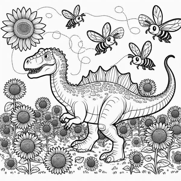 Giganotosaurus Coloring Pages for Kids