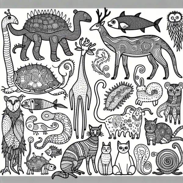 Weird Coloring Pages for Unique Fun - GoGo Coloring