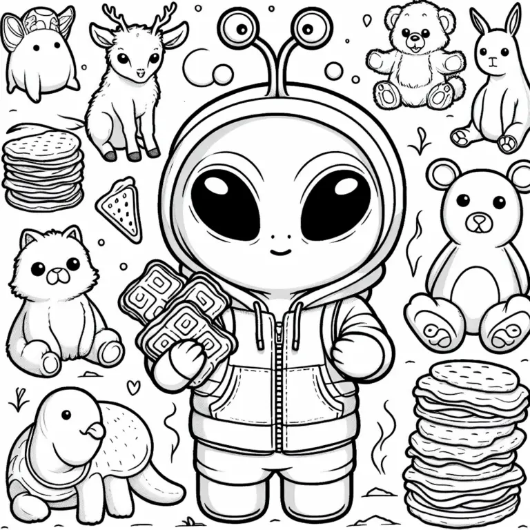 Weird Coloring Pages for Unique Fun - GoGo Coloring