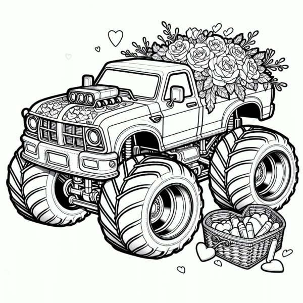 Valentine's Day Coloring Pages for Kids- GoGo Coloring