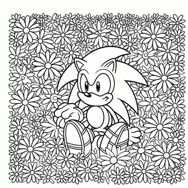 Sonic the Hedgehog Coloring Pages - GoGo Coloring