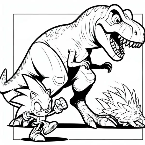 Sonic the Hedgehog Coloring Pages - GoGo Coloring